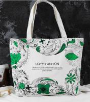 China China Custom Logo Promotion Zipper Grocery Shopping 8OZ Canvas Make Up Tote Cotton Bag,350X400MM Custom screen printing for sale