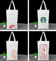 China natural 100% cotton canvas tote bags print womens large canvas tote shopping bag,Promotional Cotton Custom Printed Canva for sale