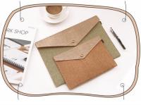 China canvas envelope bag,Fashion shoulder college student inner pocket 100% organic cotton canvas expandable file tote net sh for sale