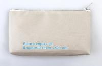 China Eco-Friendly Custom Logo Small Pink Small Canvas Pouch,Canvas Zipper Bags Wholesale Sublimation Makeup Pouch Promotional for sale
