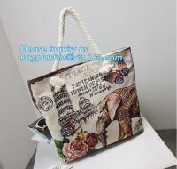 China 100% recycled organic cotton canvas calico drawstring bag with printing,custom print canvas cloth tote bags with printed for sale