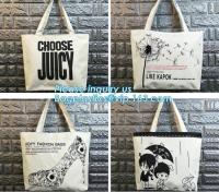 China High Quality Tote Bag Cotton Canvas bag Standard Size Cotton Canvas Tote Bag,Personalized Custom Logo Printed Cotton Can for sale