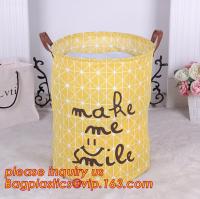 China Cheap colorful foldable canvas kid toys storage basket for sale,Canvas Fabric Laundry Bucket Storage Basket With Twist C for sale