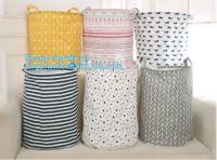 China Woven Storage Baskets Handmade Custom Color New Design Cotton Rope Basket,collapsible canvas storage basket,laundry bags for sale