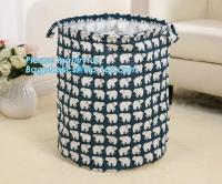 China Woven Storage Baskets Handmade Custom Color New Design Cotton Rope Basket,collapsible canvas storage basket,laundry bags for sale