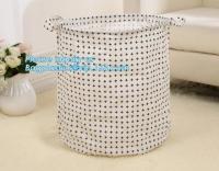 China Woven Storage Baskets Handmade Custom Color New Design Cotton Rope Basket,collapsible canvas storage basket,laundry bags for sale