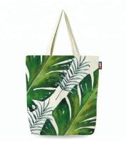 China Wholesale white and black plain cotton canvas handles black canvas tote bag,blank natural cotton canvas bag without logo for sale