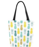China Wholesale white and black plain cotton canvas handles black canvas tote bag,blank natural cotton canvas bag without logo for sale