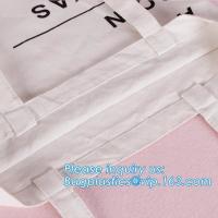 China Promotional Ecological Handled Style Canvas Cotton Tote Bags For School Books,Eco white cotton canvas cotton rope handle for sale