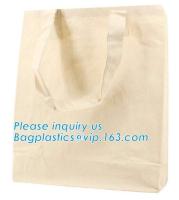 China durable cotton canvas handled shopping bag,Recycled Rough rope handle cotton canvas tote bag with logo bagease package for sale