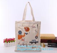 China Promotional eco friendly natural handled organic cotton bag,cotton shopping bag,cotton tote bag,Printed Handled Style Co for sale