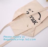China Promotional eco friendly natural handled organic cotton bag,cotton shopping bag,cotton tote bag,Printed Handled Style Co for sale