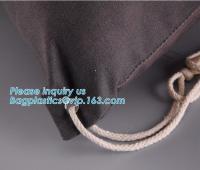 China Eco-Friendly Reusable Drawstring Bag Natural Eco-Friendly Economical Cotton Canvas Drawstring Bag,Dust Cotton Shoe Bags for sale