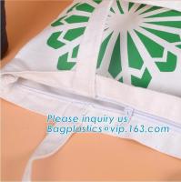 China white cotton bag long handle cotton bags good for environment，promotional cotton shopping tote bag handle bag bagease for sale