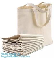 China Promotional Logo Printed Custom Handle Shopping Canvas Cotton Tote Bag,Promotional Long handle silk printing logo soft c for sale