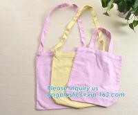 China Promotional Logo Printed Custom Handle Shopping Canvas Cotton Tote Bag,Promotional Long handle silk printing logo soft c for sale