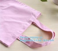 China Promotional Logo Printed Custom Handle Shopping Canvas Cotton Tote Bag,Promotional Long handle silk printing logo soft c for sale