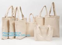China Cotton handle bag shopping tote bag with custom printing,waxed standard size 12oz organic blank rope handle cotton canva for sale