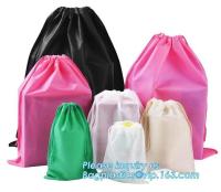 China Customized Size Custom super white Muslin pouch personalize LOGO custom cotton drawstring bag,Durable cotton canvas draw for sale
