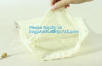 China Factory wholesale reusable long handle cotton net produce bag,cotton net shopping bags for vegetables fruits bagease for sale