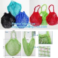 China Reusable Grocery Market Cotton Net Shopping String Net Bag,Reusable grocery tote mesh shopping cotton net bag bagease for sale