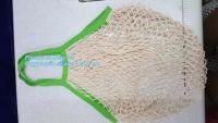 China high quality reusable Cotton Mesh Net bag Shopping Tote Bag for foods and vegetable,Extra lightweight cotton net mesh ba for sale