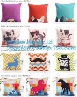 China OEM design digital print 3d satin cushion cover custom cushion cover,Hot sale good quality cushion cover wholesale,vinta for sale