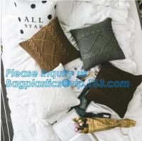 China White and Silver Double Sides Colors Sublimation Cushion Cover Blanks Sequin Throw Cushion Cover Grey Cushion Cover for sale