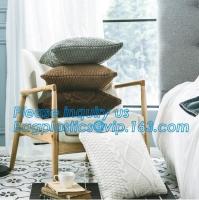 China White and Silver Double Sides Colors Sublimation Cushion Cover Blanks Sequin Throw Cushion Cover Grey Cushion Cover for sale