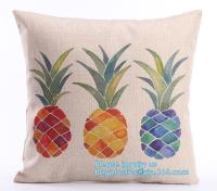 China Wholesale creative double sided printing cheap cushions geometric deer custom cushion cover 50x50,applique work cushion for sale
