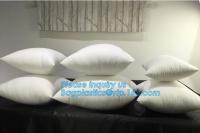 China Square custom wholesale pillow insert,white square vacuum package pillow cushion inserts,PP cototon wholesale pillow cus for sale