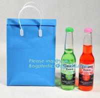 China Lower price good quality non woven heat insulation beer bags,Barrel Double Bottle Insulation Bag Mini Back Milk Bag Larg for sale