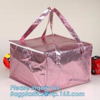 China Reusable aluminium Portable Oxford Cloth Insulation lunch bag Quality Thermal cooler Disposable Office Lunch Bag PACK for sale