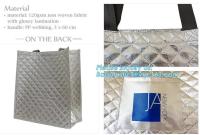 China Large folding keeping cool cooler bag lunch bag for food fruit seafood steak insulation bag heat insulation ice pack for sale