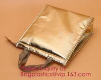 China Customized Waterproof Insulation Materials Thermal Cooler Bag for Lunch Bags,Cheap non woven supermarket thermal insulat for sale