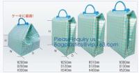 China Manufacturer customized portable student instant bag aluminum foil thermal insulation small round food delivery cooler b for sale