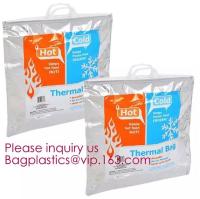 China Reusable Grocery Shopping Box Zipper Top Nonwoven Aluminum Cooler Bag Thermal Bag Cool Insulated Bag bagease bagplastics for sale