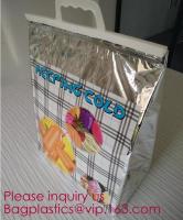 China Aluminum Foil Cooler Bag Thermal Bag for Fruit Chocolate Frozen Food Delivery,Cooler Bag 4inches, 6inchs, 8inchs, 10inch for sale