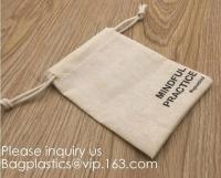 China Double Canvas Drawstring Bag Cotton Pouch Gift Sachet Bags Muslin Bag Reusable Tea Bag,Organic Cotton Reusable Produce B for sale
