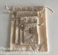 China Cotton Reusable Grocery Bags, Produce Bags, Jewelry Pouch, Muslin Brewing bags, Linen Sachet bags, Spice bags, Christmas for sale