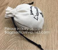 China Personalized Drawstring Cotton Muslin Bag for Jewelry,Christmas Treat Bag Double Drawstring Gift Treat Pouch Cute Snowma for sale