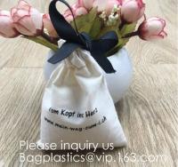 China Personalized Drawstring Cotton Muslin Bag for Jewelry,Christmas Treat Bag Double Drawstring Gift Treat Pouch Cute Snowma for sale