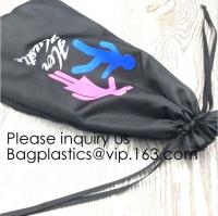 China Satin Gift Bag For Gym,Low MOQ Customized Logo Size Satin Drawstring Bag,Drawstring Pouch For Cosmetic, bagease package for sale