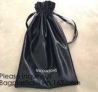 China Satin Gift Bag For Gym,Low MOQ Customized Logo Size Satin Drawstring Bag,Drawstring Pouch For Cosmetic, bagease package for sale