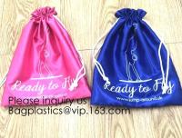 China Gift Wedding Satin Favor Bags,Luxury Satin gift Drawstring Bags,Drawstring Bag For Ring,Cosmetic Bag , Make Up Bag pack for sale