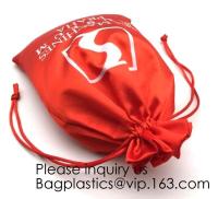 China Customized Satin Lingerie Sock Packaging Bag,Colorful Satin Bag For Hair Packaging,Green Pink Rose Gold Satin Drawstring for sale