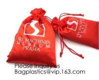 China Customized Satin Lingerie Sock Packaging Bag,Colorful Satin Bag For Hair Packaging,Green Pink Rose Gold Satin Drawstring for sale
