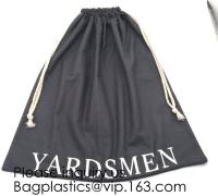 China Soft Cotton Flannel Dust Bag With Drawstring/Flap,Natural color, off white color, white color, black color, red, product for sale