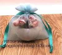 China organza envelope flap gift packaging pouch with button,Christmas gift bag/wedding organza mesh gift drawstring bag PACK for sale