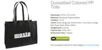 China GUSSETTED COLORED PP TORE BAGS,customized designs, colors, logos and sizes are welcome, ODM orders are accepted, oem wel for sale